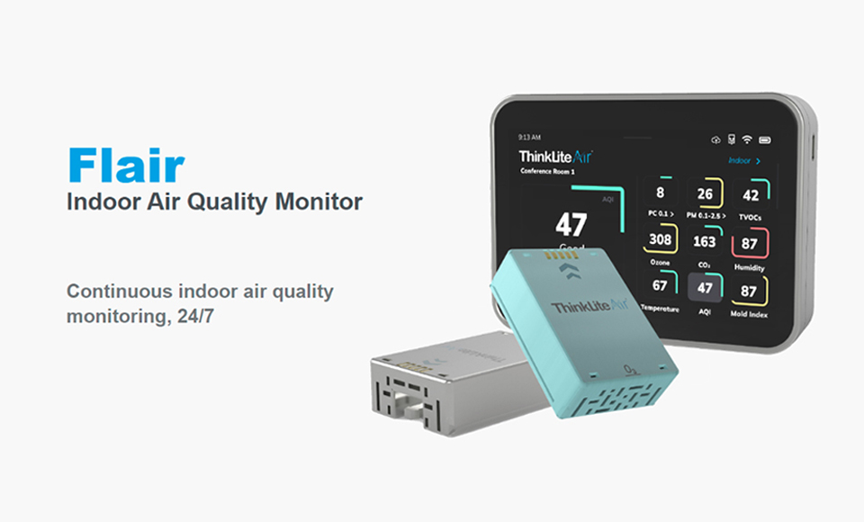 ThinkLite Air’s TL Flair 2.0 is a RESET® Air Accredited Monitor | RESET®