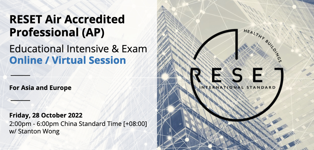 RESET® Air AP Educational Intensive & Exam | October 28 | Asia + Europe ...